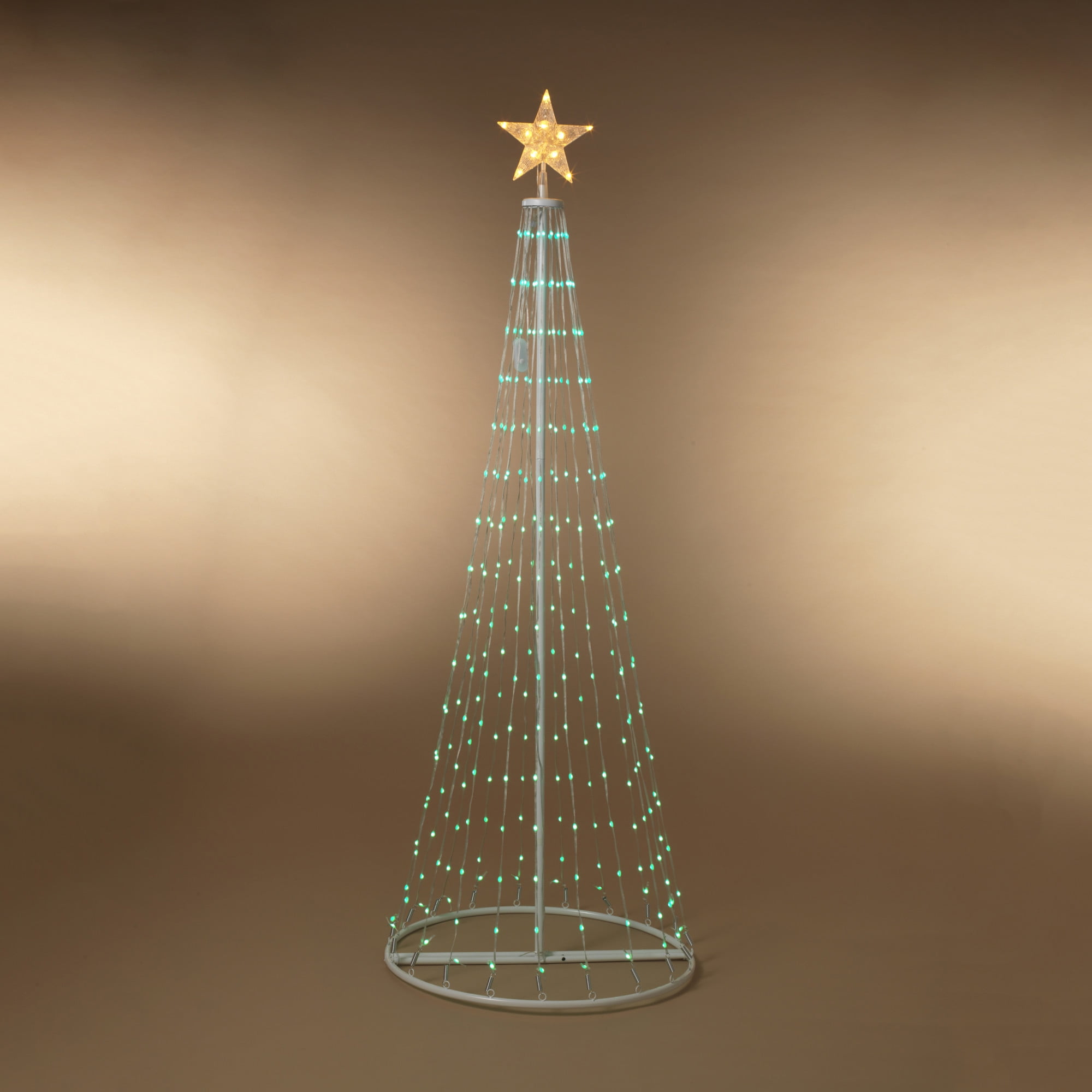 Gerson 6 Foot High Electric Steel Frame Tree with 257 Color Changing ...