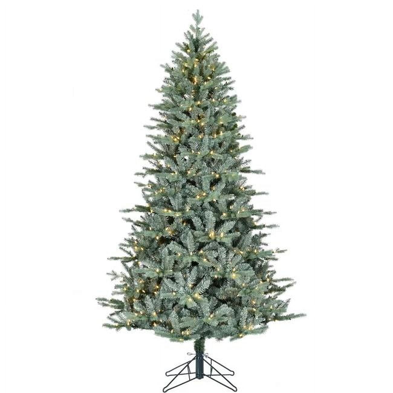 Gerson 7.5 ft. Pre Lit Warm White LED Blue Spruce Tree - Walmart.com