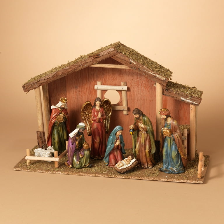 Joseph And Mary In The Stable