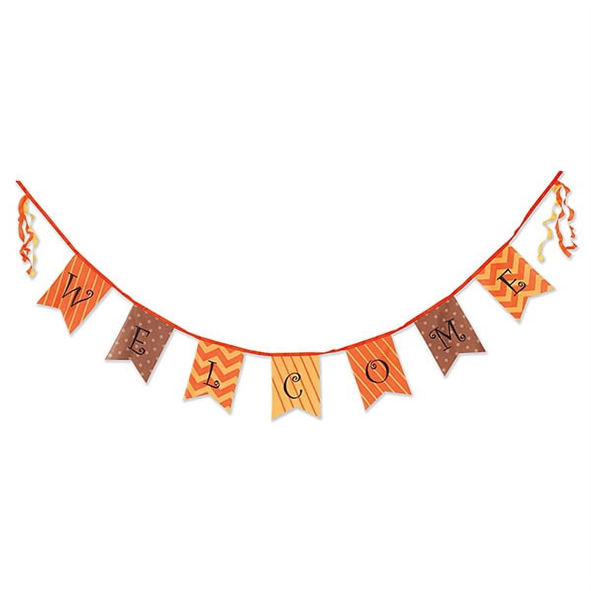 Gerson Fall Decor - Welcome Banner - Walmart.com