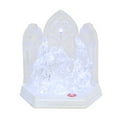 Gerson Lighted Musical Nativity Scene, Cool White Glow, Battery Power ...