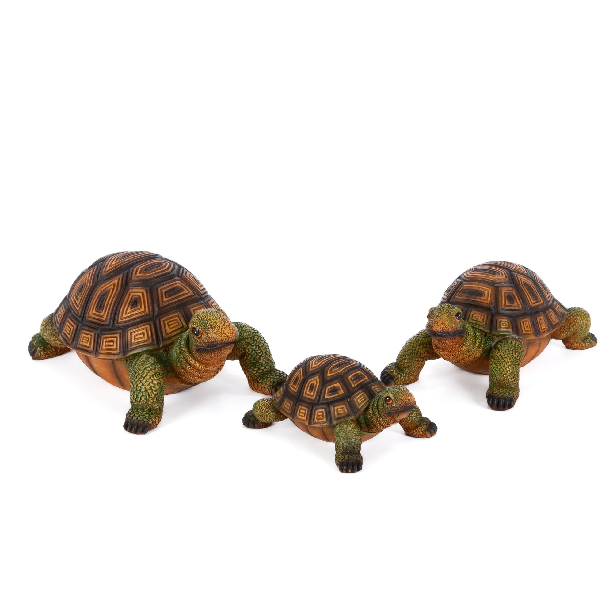 Gerson Resin Turtle Figurines Set of 3 - Walmart.com