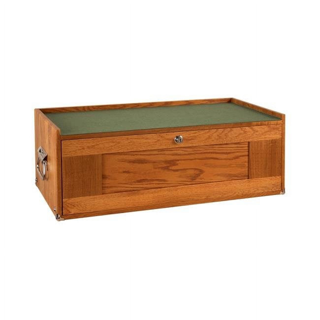Gerstner International - GI-M24 Red Oak 3-Drawer Mid-Base - Walmart.com