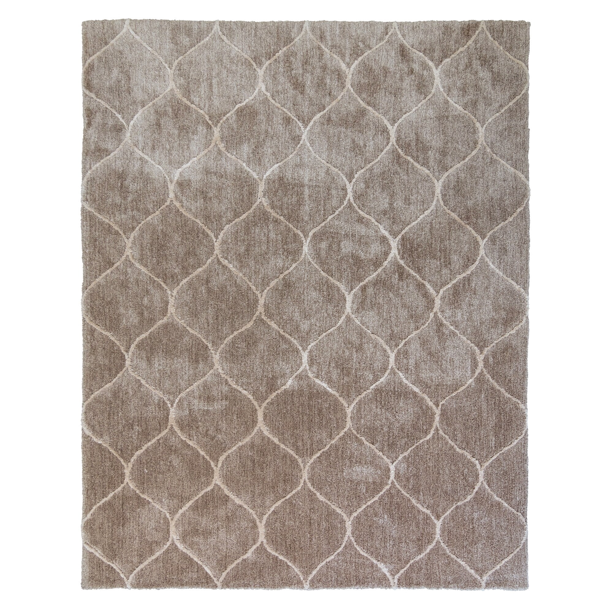Gertmenian Gertmenain Soft Step Thick Plush Modern Shag Area Rug 6'6"x9 ...