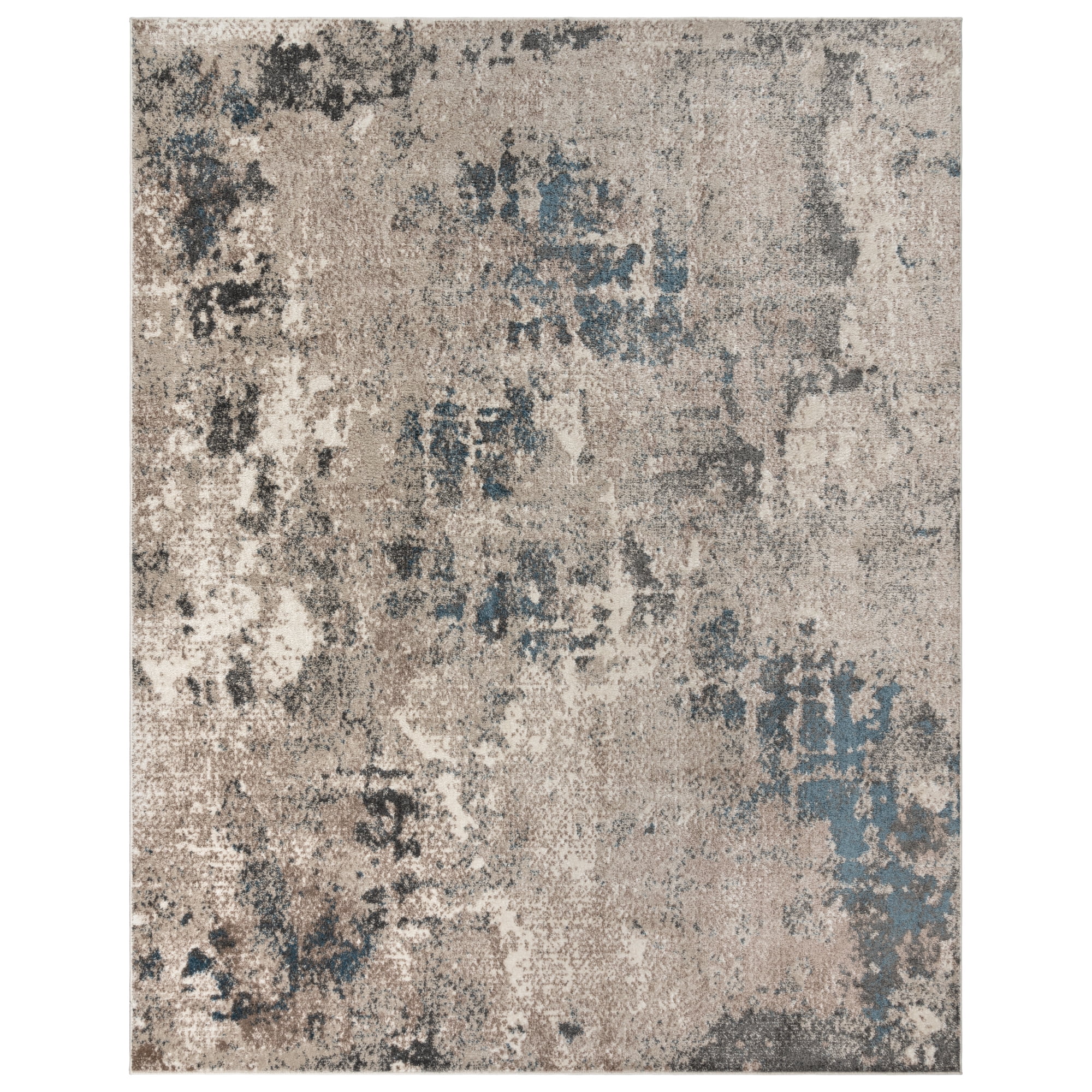Gertmenian Heirloom Huma Modern Abstract Beige Indoor Area Rug, 9x13 ...