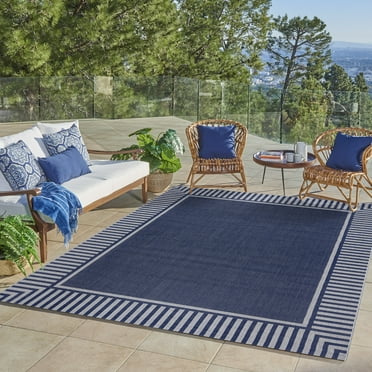 Disney Outdoor Mickey Mouse Modern Argyle Oasis Area Rug, 8x10 ...