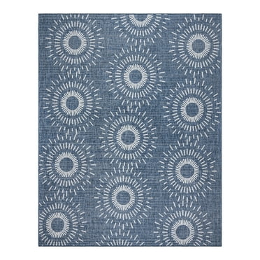 Mark&Day Area Rugs, 9x12 Bokhoven Modern Navy Area Rug (9'2" x 12 ...