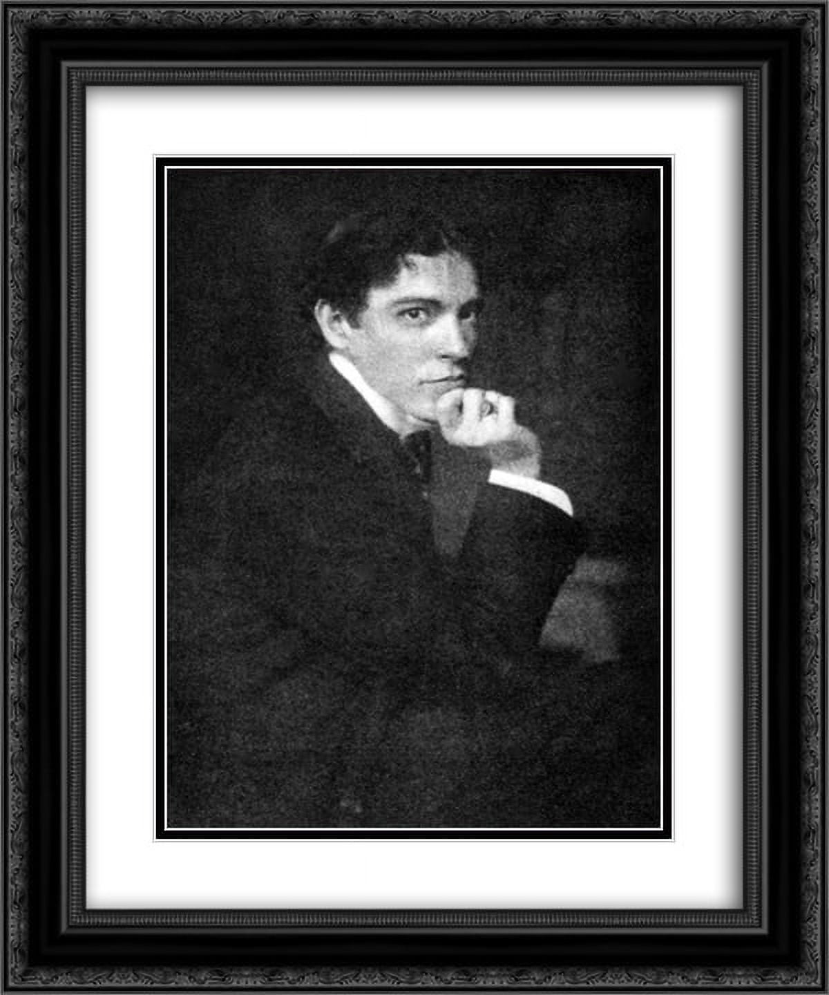 Gertrude Kasebier 2x Matted 20x24 Black Ornate Framed Art Print 'Joseph ...