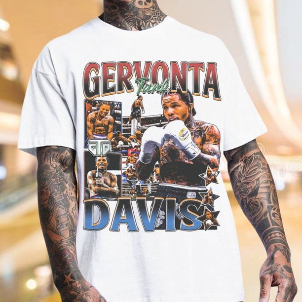 Gervonta Davis "Tank" T-shirt, Vintage Style Gervonta Davis T Shirt ...