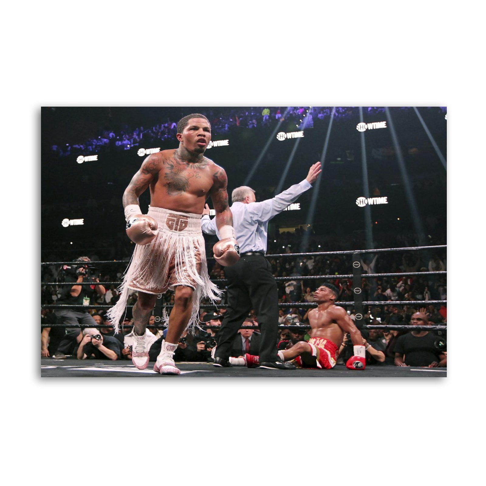 Gervonta Davis Vs Yuriorkis Gamboa Boxing Featherweight Champion ...