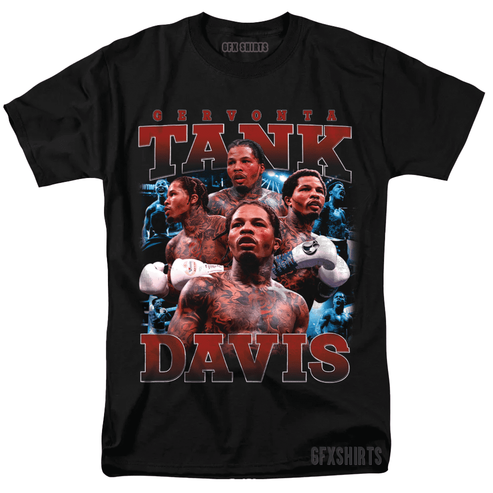 Gervonta Tank Davis Tee Boxing 90s T-Shirt - Walmart.com