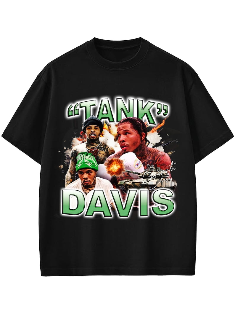 Gervonta "Tank" Davis png RAP Bootleg T-Shirt Design Digital File, PNG ...
