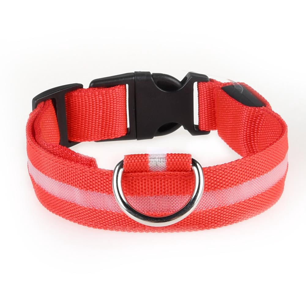 Gespout Dog Light Up Collar Rechargeable LED Collar, Pet LED Dog Collar ...