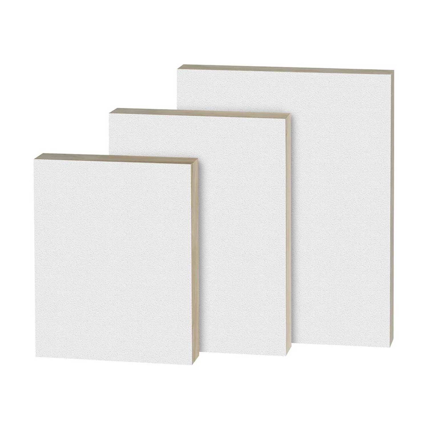 Gesso Primed Baltic Birch Panel - 1" Traditional Profile - Walmart.com