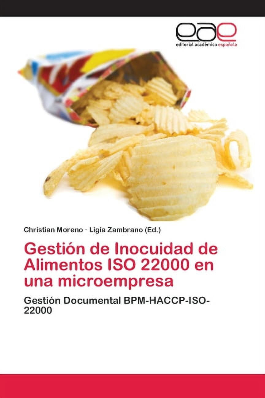 Gestión de Inocuidad de Alimentos ISO 22000 en una microempresa (Paperback) - Walmart.com