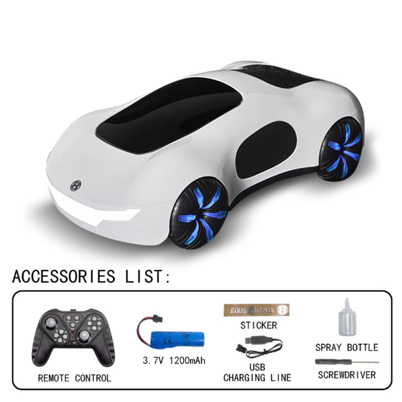 Gesture Remote Control Car, Stunt Cool Car, Double Spray Lighted Car ...