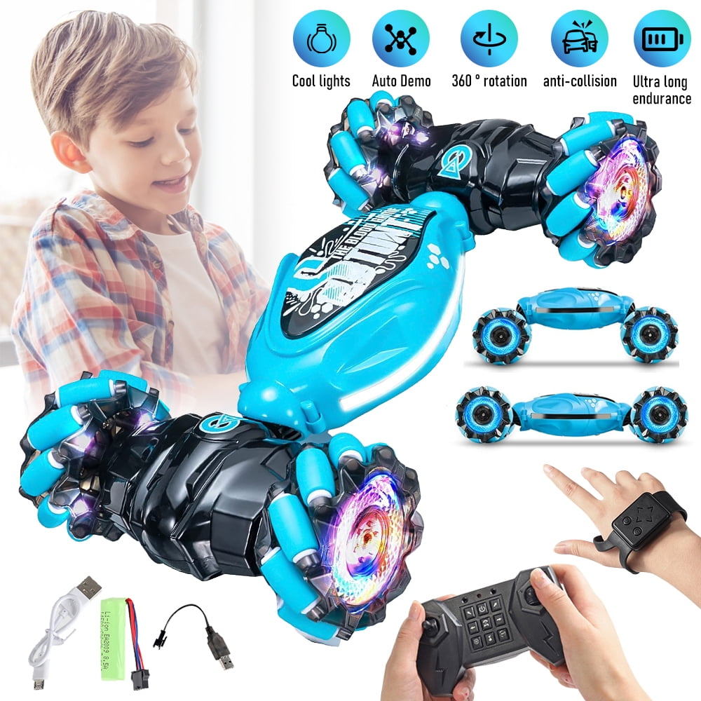 Gesture Sensing RC Stunt Car, 2.4GHz 4WD, 360° Rotating, Off Road ...