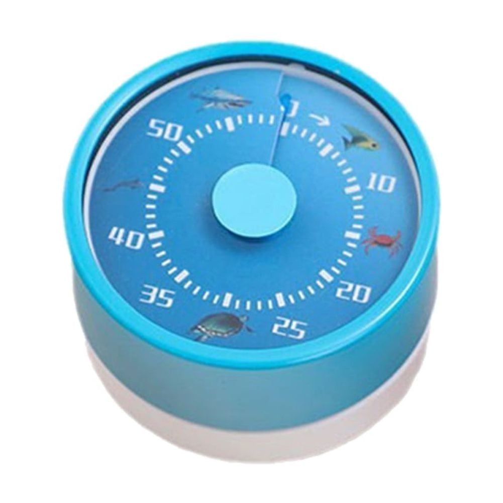 Gesuoke Cute Magnet Round Shape Kitchen Tools Mechanical Cooking Timer ...