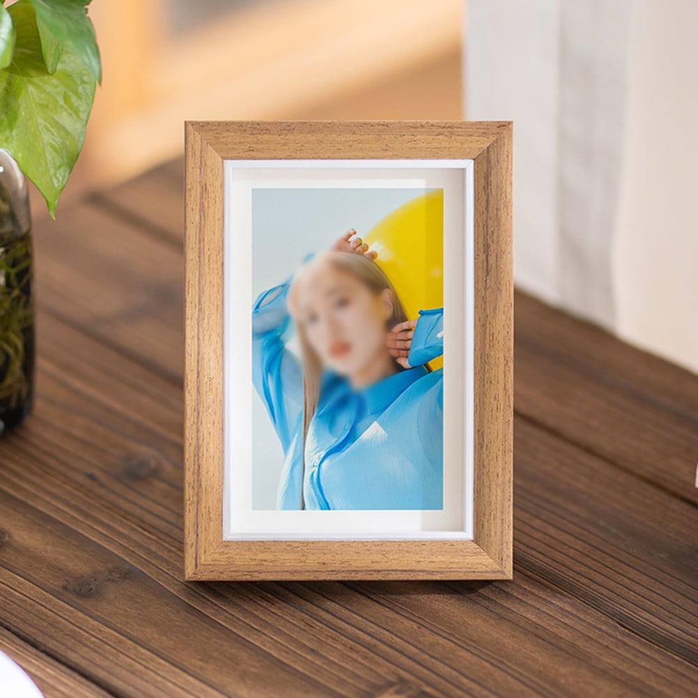 Gesuoke Solid wood photo frame 567810 inch A4 photo frame table wall ...