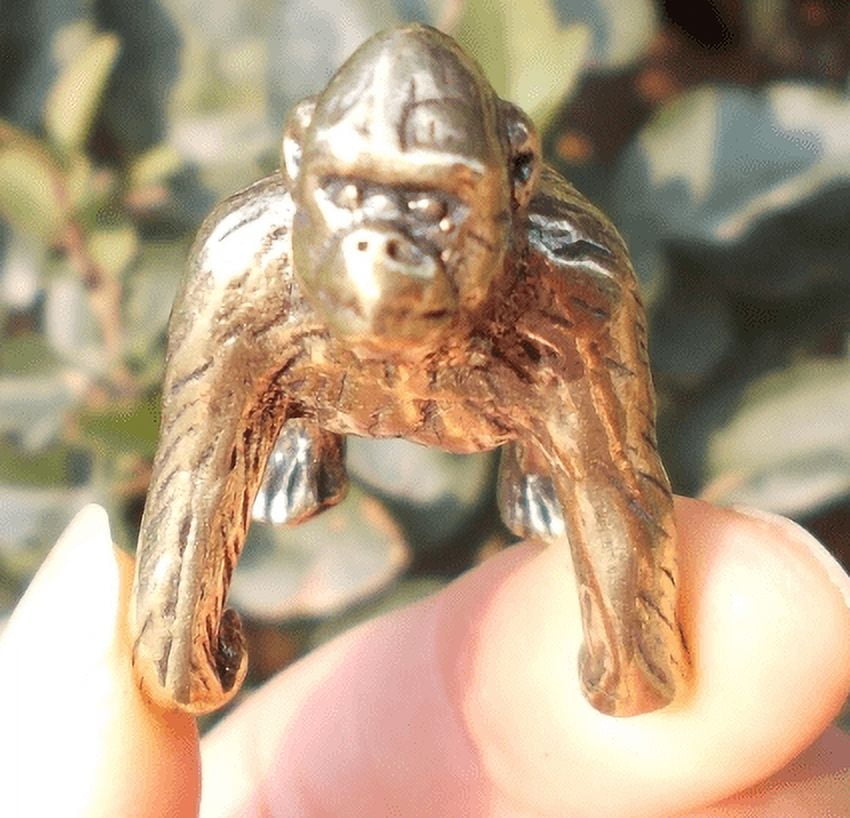 Get 2 pieces Vtgbrasslover Vtg Vintage style brass cute lucky MONKEY ...