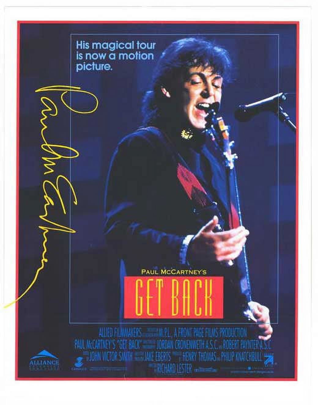 Get Back - movie POSTER (Style A) (27" x 40") (1991) - Walmart.com