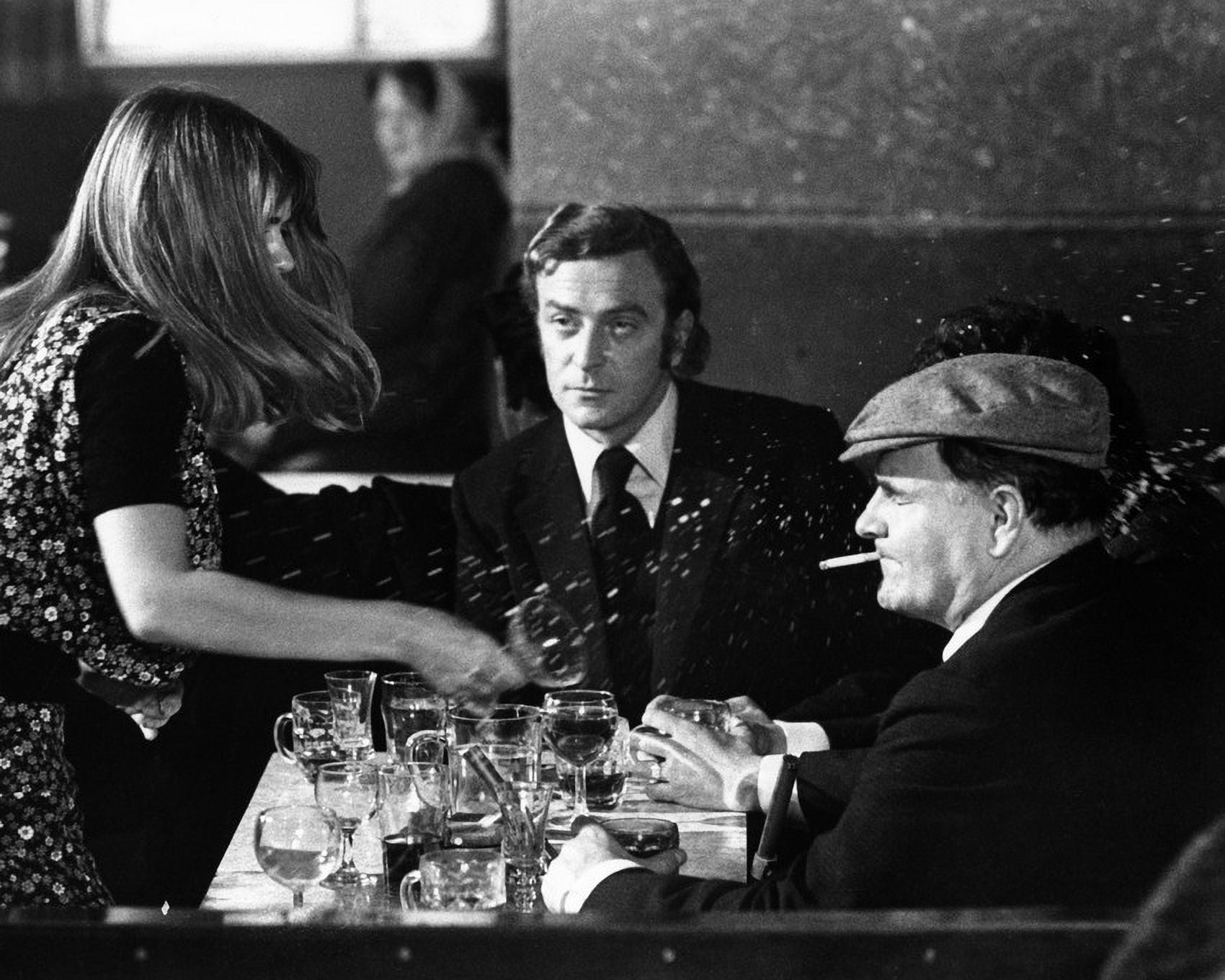 Get Carter Petra Markham Michael Caine Scene In Pub 24x36 Classic ...