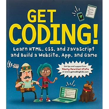 Get Coding! Learn Html, Css, And Javascript And Build A Webs - Walmart.com