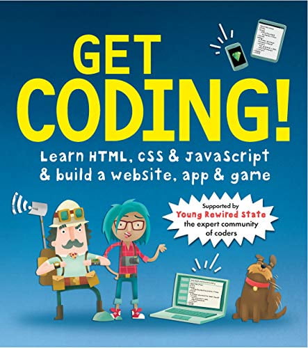 Get Coding! Learn Html, Css, And Javascript And Build A Webs - Walmart.com