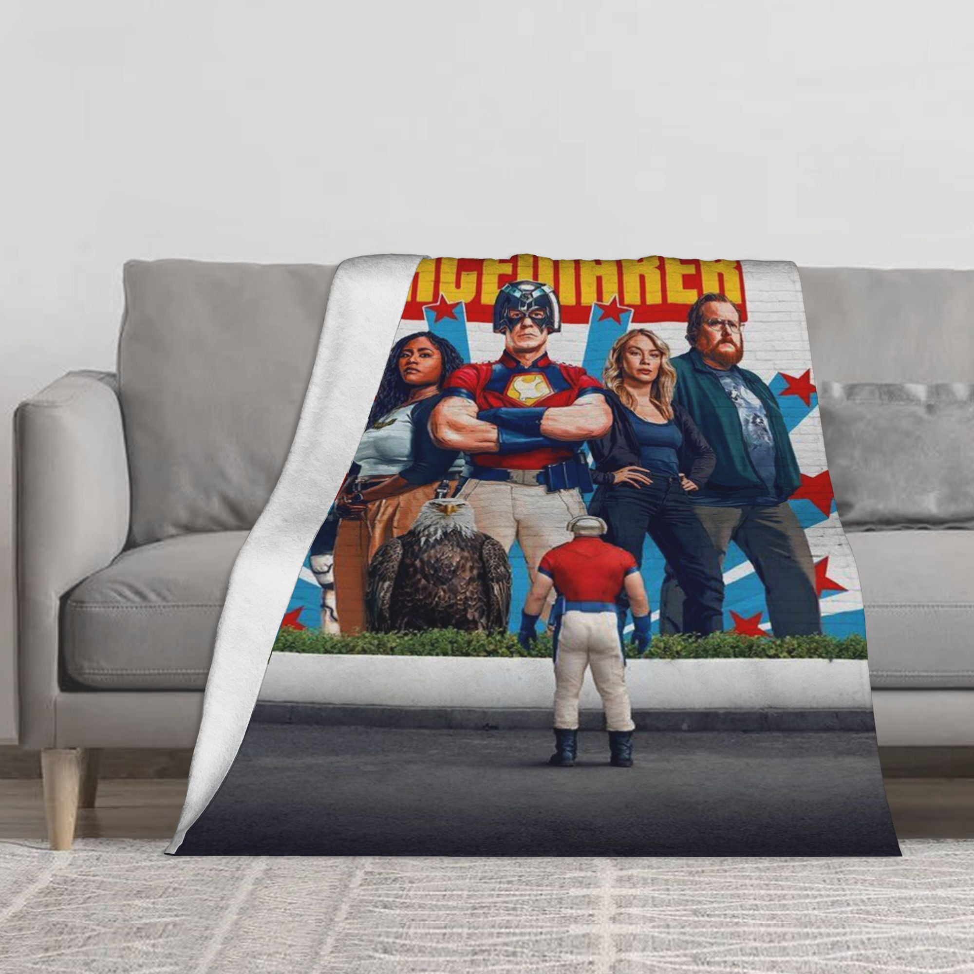 Get Cozy with The Peacemaker Season 2 Flannel Blanket - Soft All-Season ...