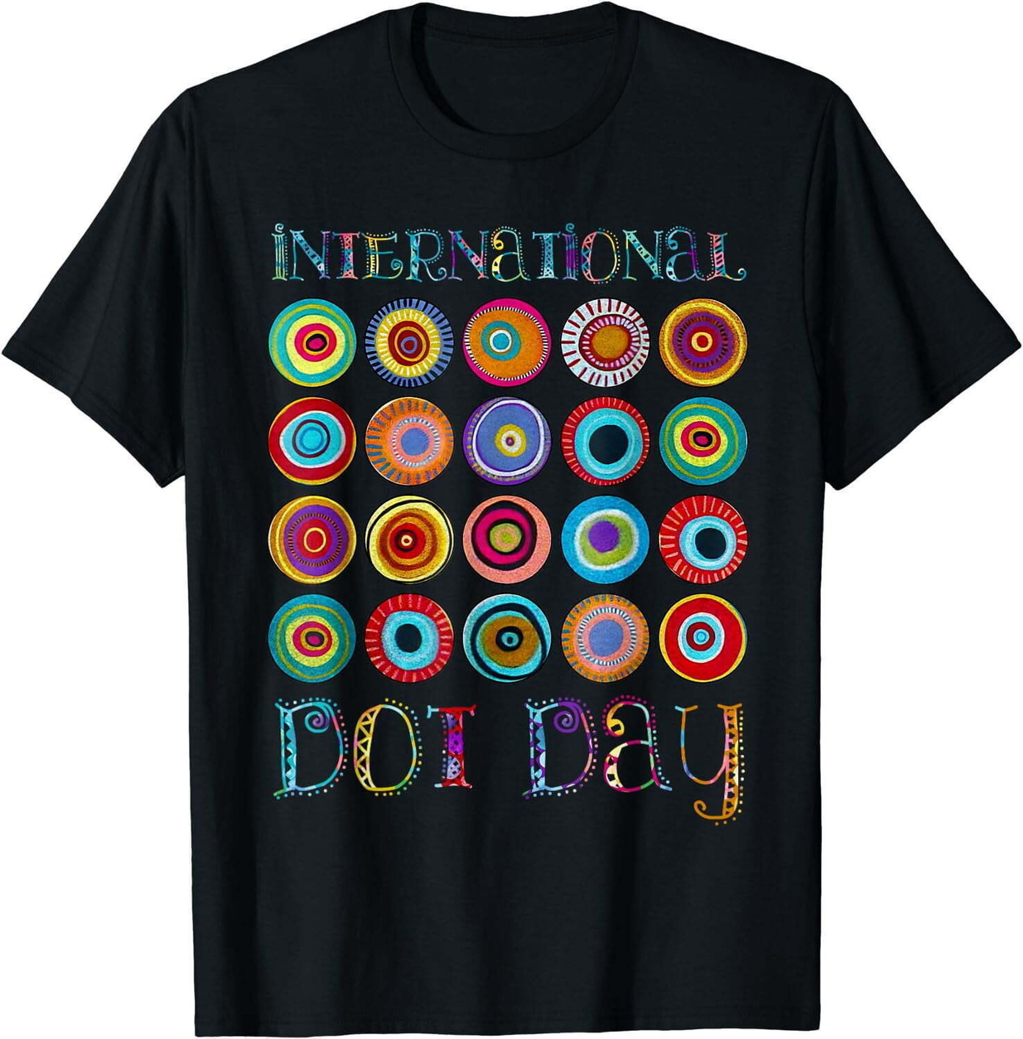 Get Dotty with the International Dot Day Tee - A Medium-Sized Bold and ...