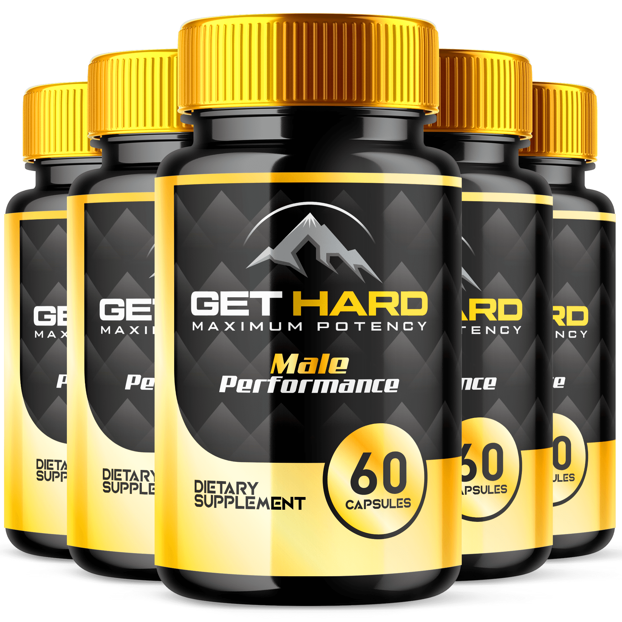 Get Hard Max Strength Male Support Vitamin Supplement Men's Wellness ...