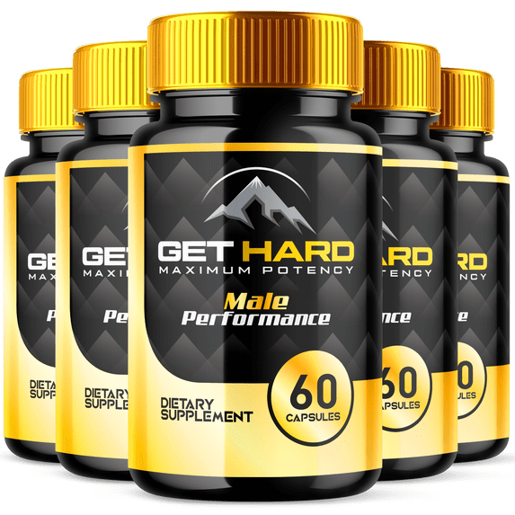 Get Hard Max Strength Male Support Vitamin Supplement Men's Wellness ...