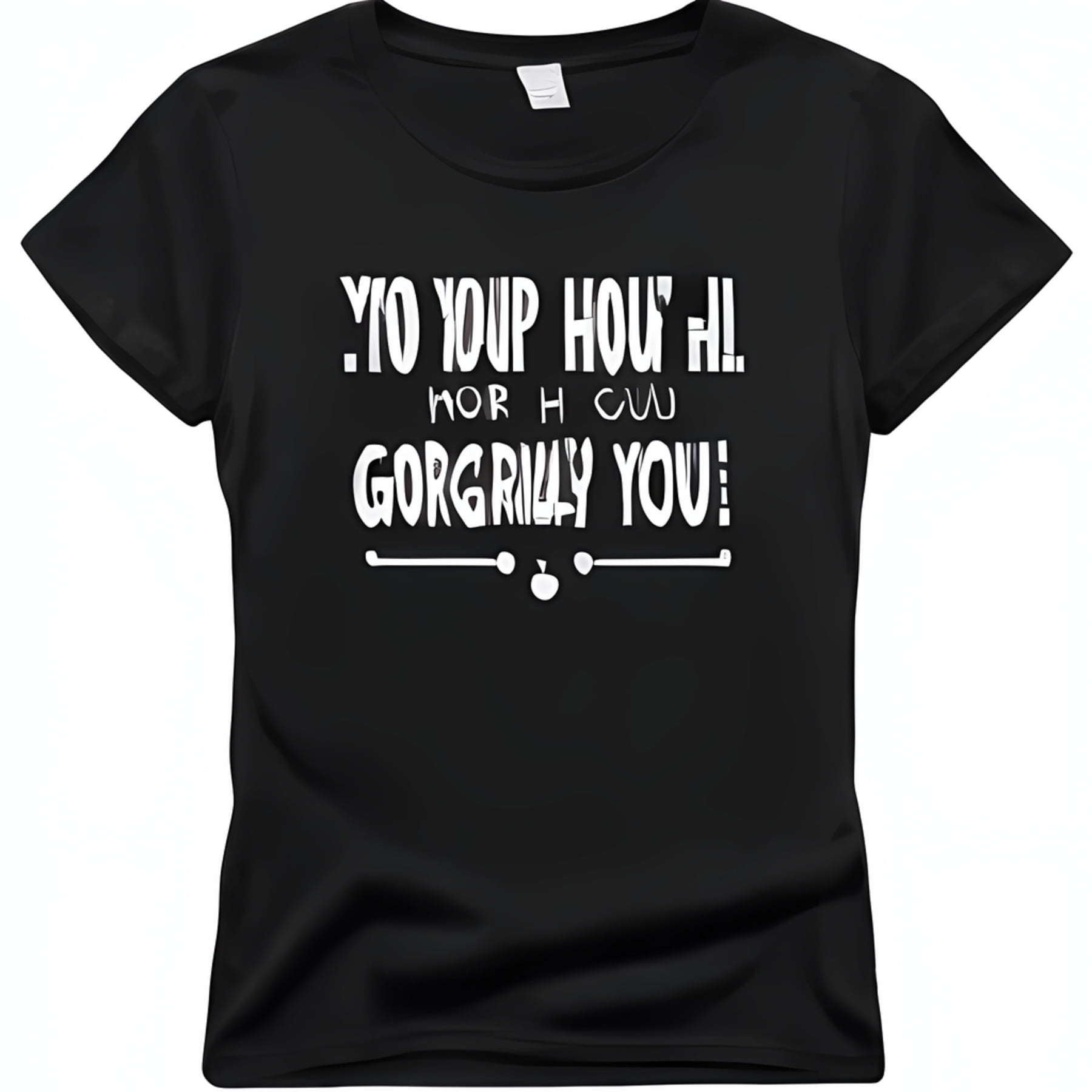 Get Noticed in Style with our Bold 'Oy You G Gon' How Gohiroly ' Chest ...