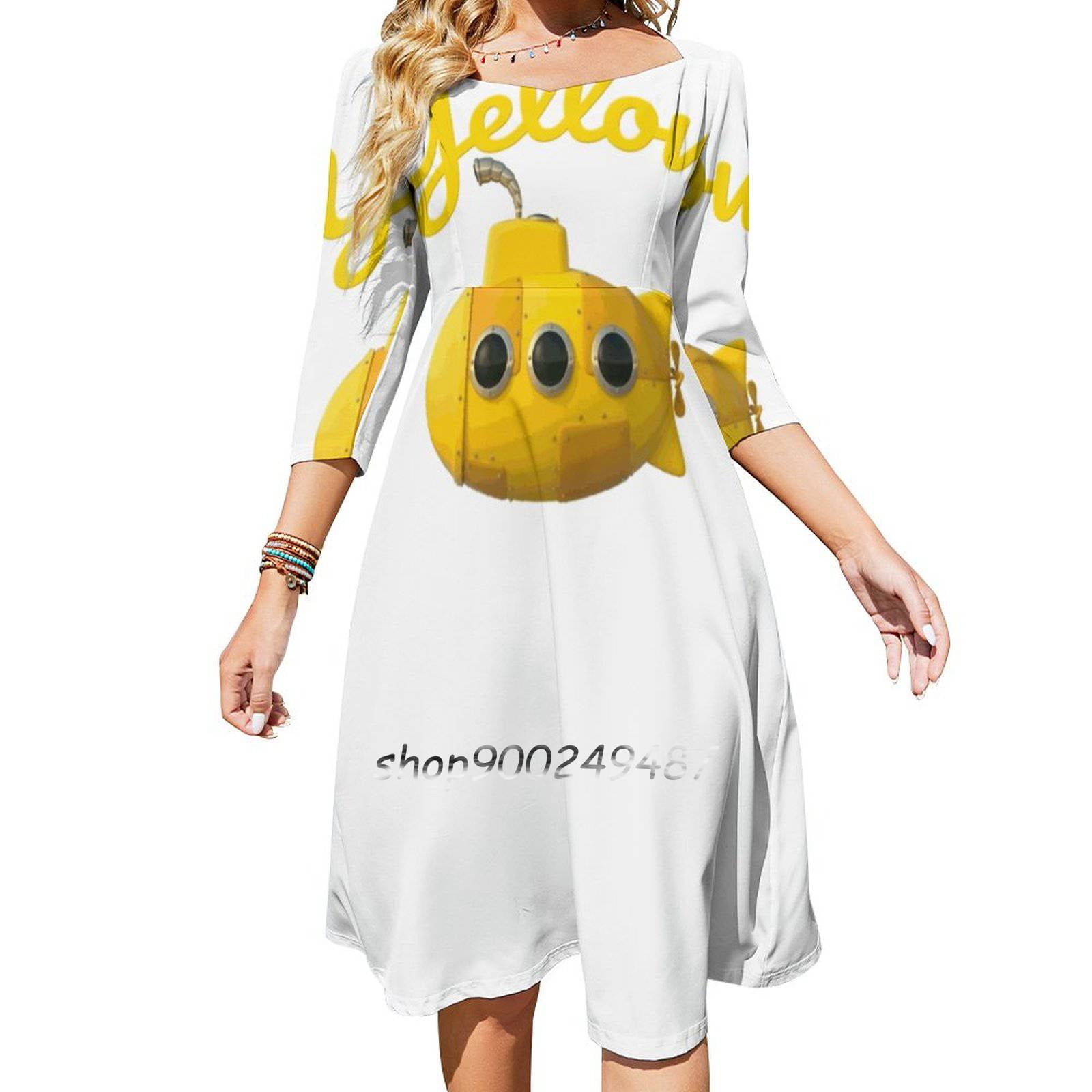 Get On The Vb Beer Back Lacing Backless Dress Square Neck New Plus Size ...