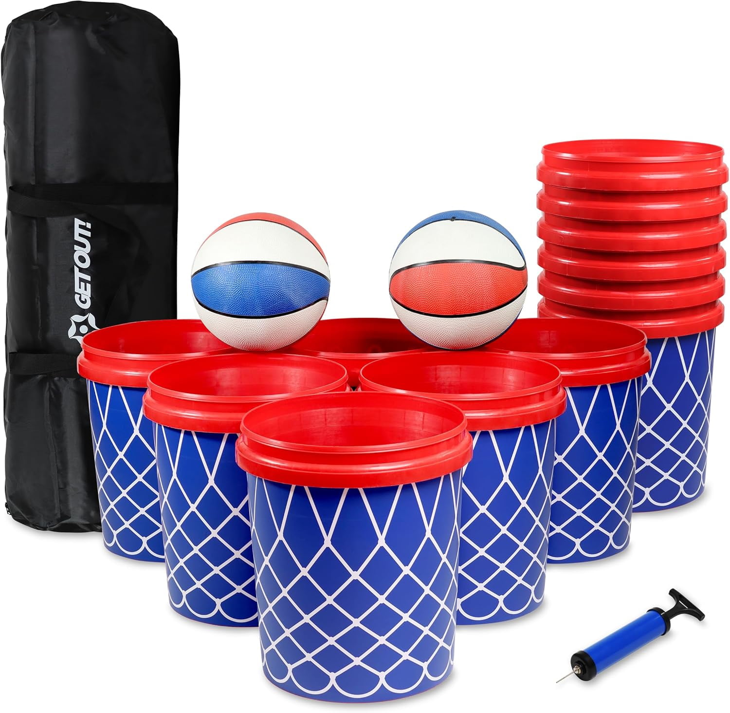 Get Out! Lawn Pong Extra Large Yard Games for Adults and Family - Giant ...