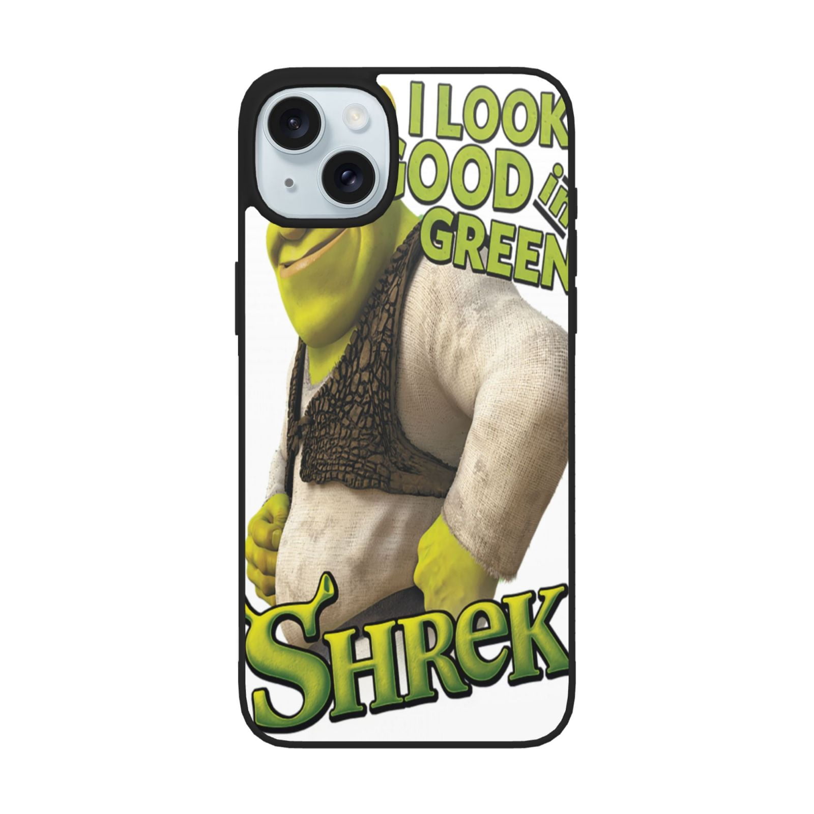 Get Out Meme Shrek Iphone 15 Soft Glass Case Iphone 15 Plus Case TPU ...
