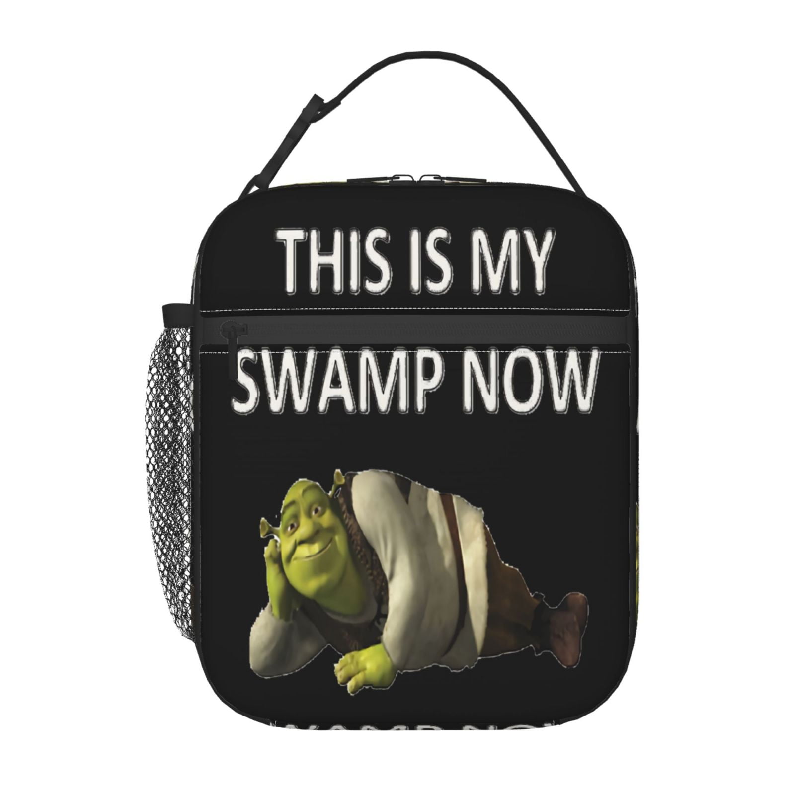 Get Out Meme Shrek Lunch Bag Portable Bnsulated Cartoon Lunch Bag ...