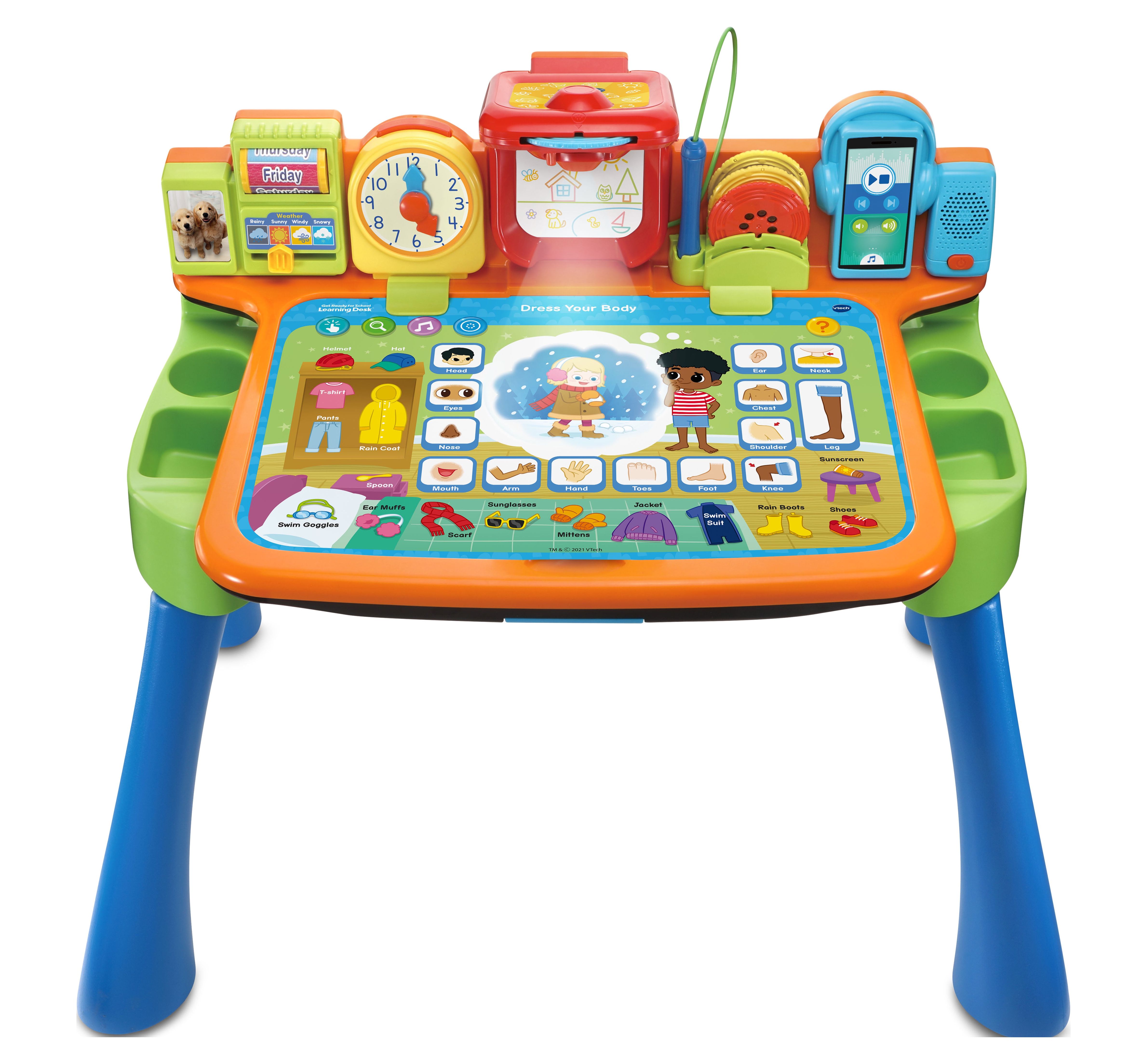WinFun Multi-Color Smart Touch 'N Learn Desk with Stool - 23.8"L x 16.9 ...