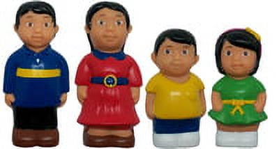 Get Ready Kids Play Figures, 5 Inches, Asian Family, Set of 4 - Walmart.com
