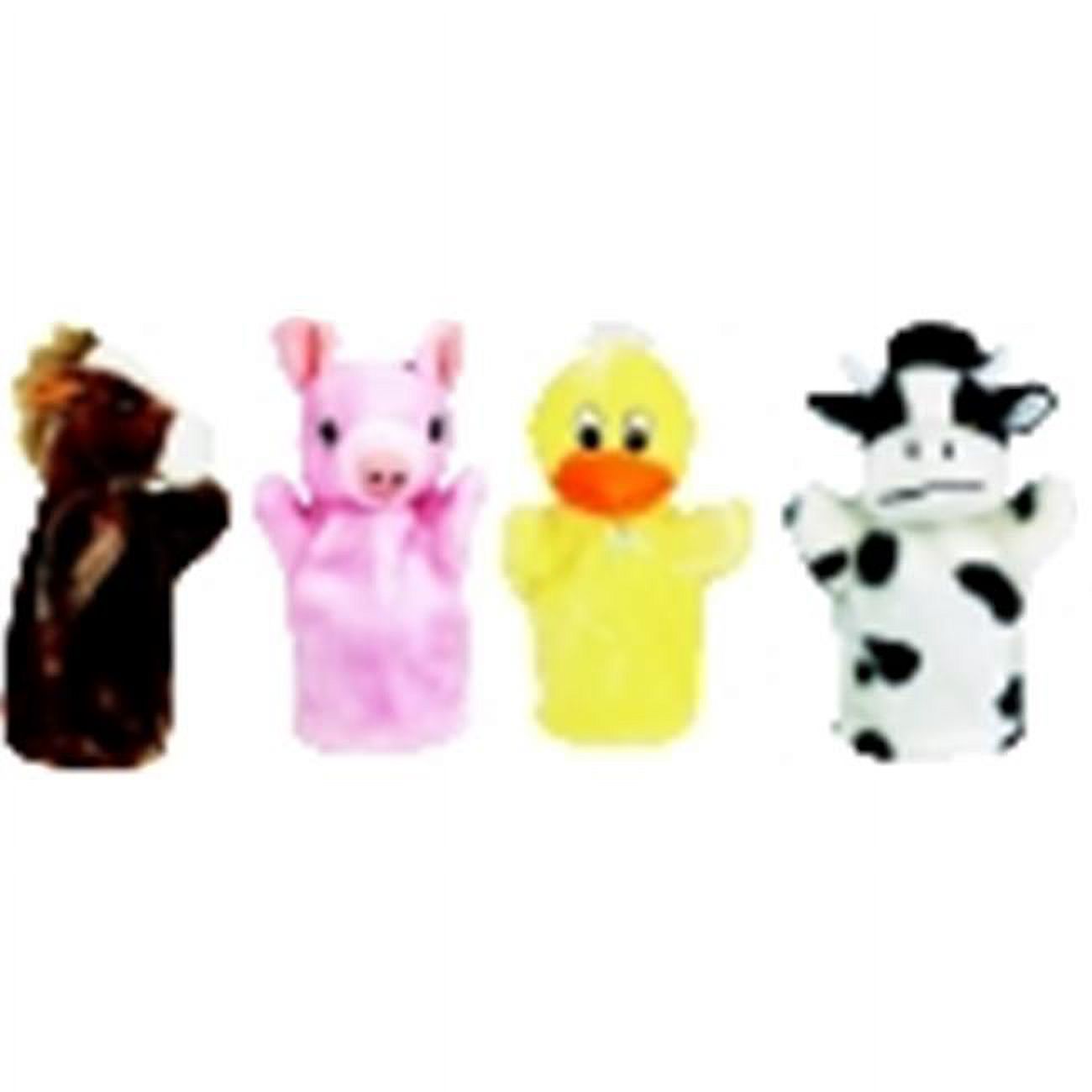 Get Ready Kids Cow - Duck, Horse And Pig Farm Animal Puppet Set ...