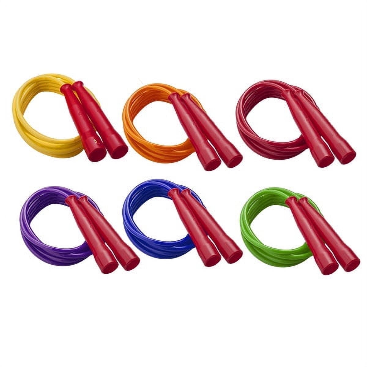 Champion Sports 7 Foot Licorice Jump Rope for Fitness, Assorted Colors ...