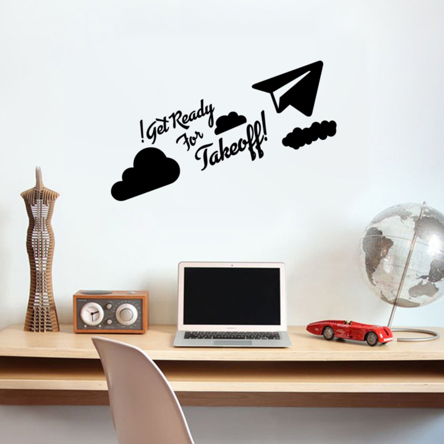 Get Ready to Take Off! - Inspirational Quote Wall Art Vinyl Decal - 15 ...