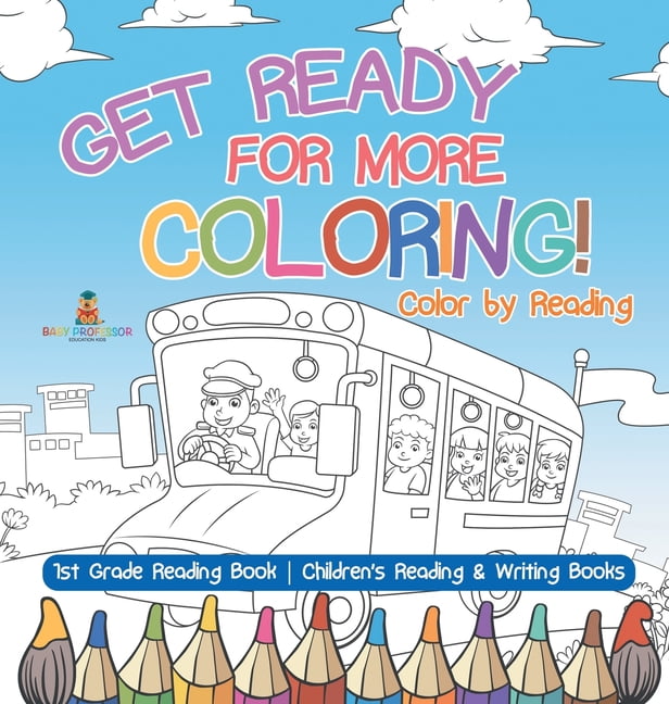 Get Ready for More Coloring! Color by Reading - 1st Grade Reading Book ...