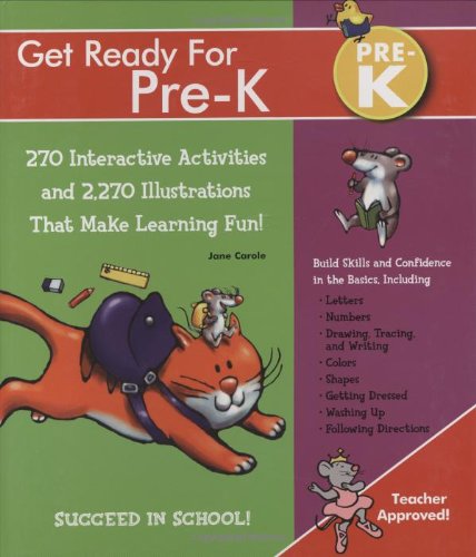 Pre-Owned Get Ready for Pre-K: 270 Interactive Activities and 2,270 ...