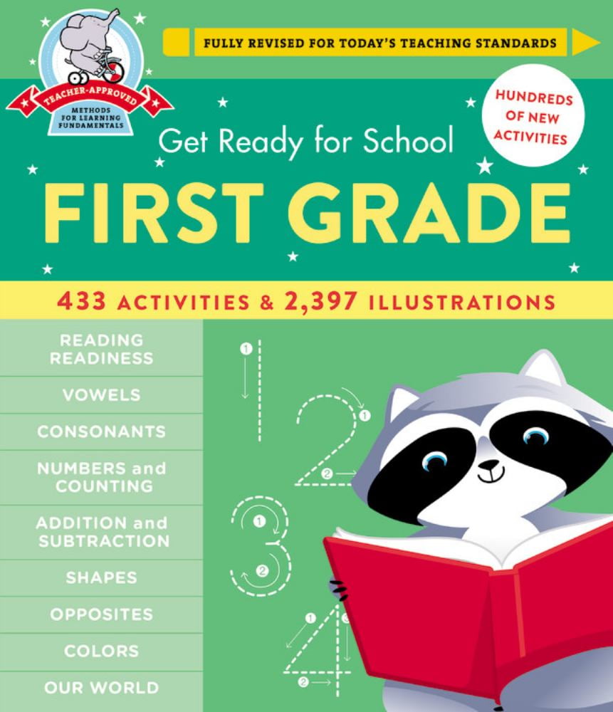 Get Ready for School: First Grade (Hardcover) - Walmart.com