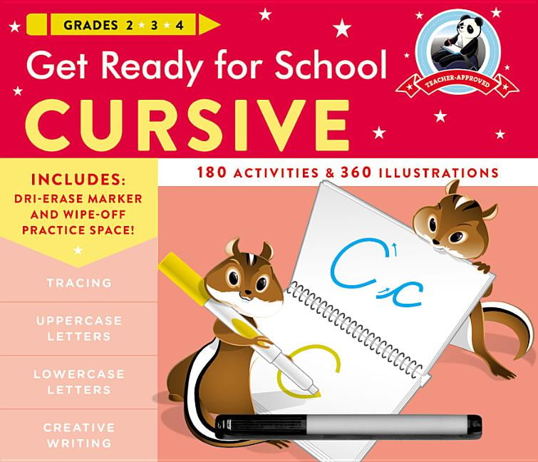 Get Ready for School Get Ready for School: Cursive, (Spiral-Bound ...