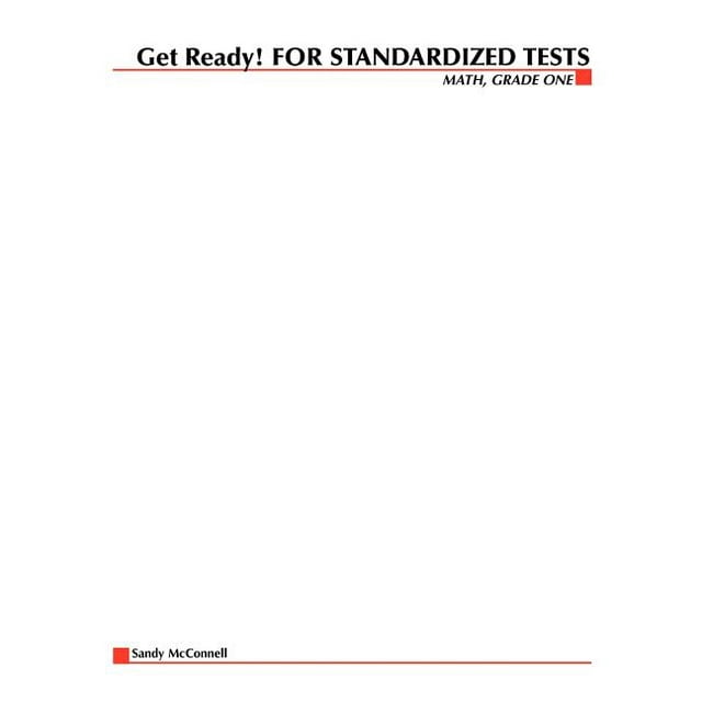 Get Ready for Standardized Tests Math Get Ready! for Standardized Tests ...