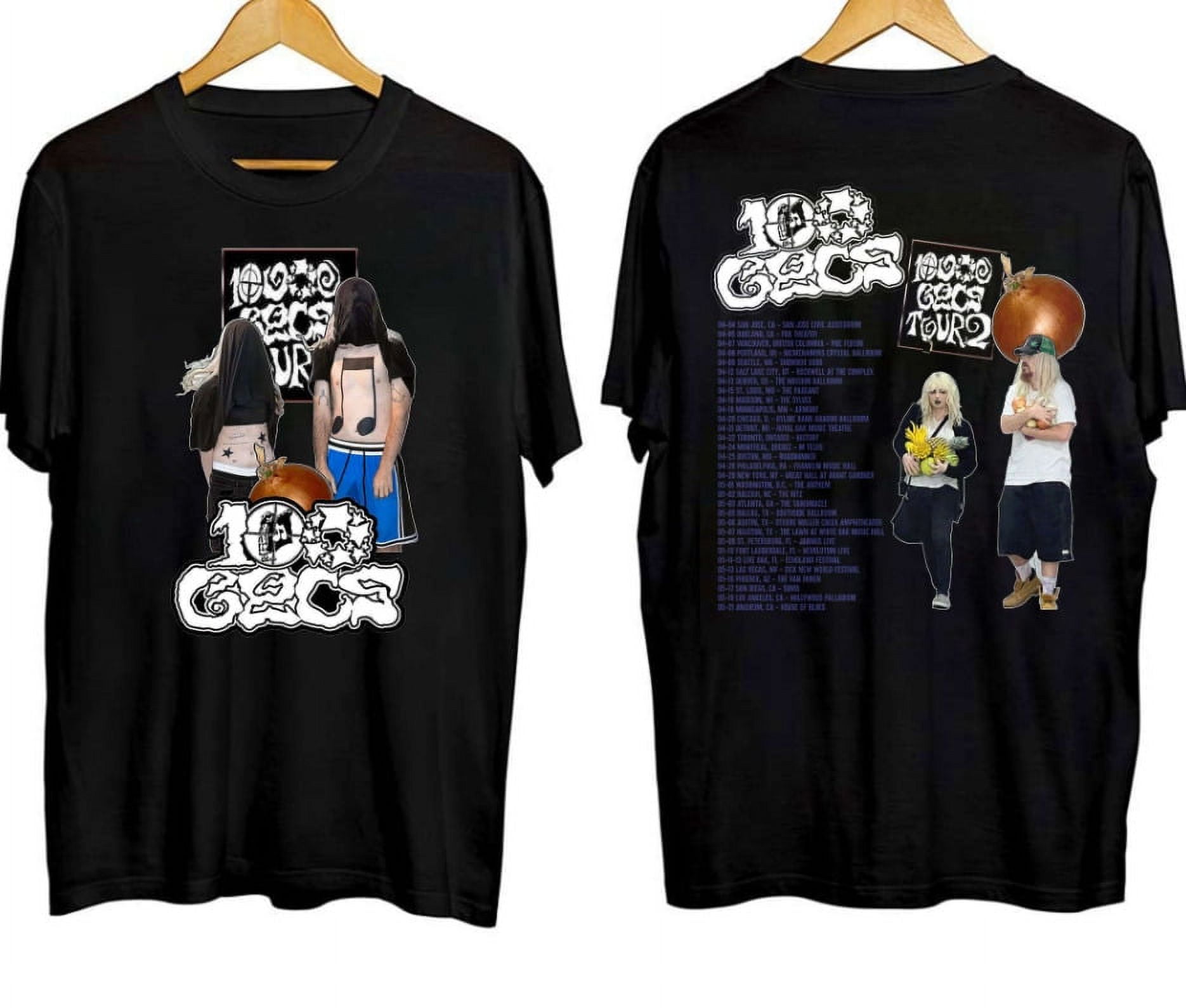 Get Ready for the 100 Gecs 2023 Tour - Unleash Your Inner Fan tshirt ...