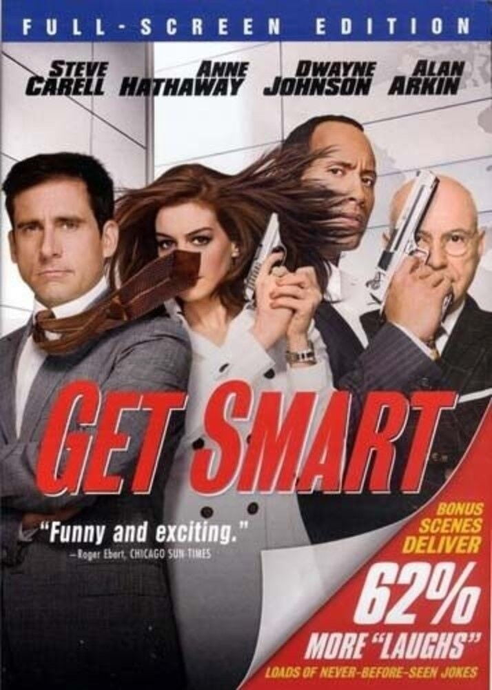 Get Smart [P&S] (DVD) directed by Peter Segal - Walmart.com