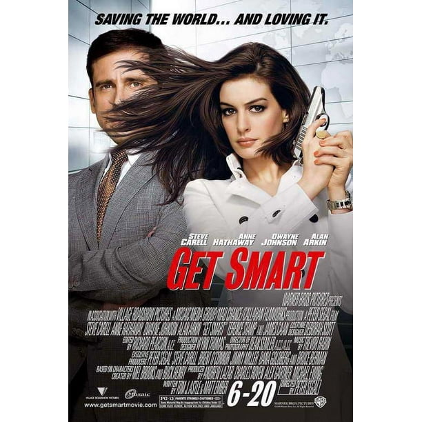 Get Smart - movie POSTER (Style C) (27" x 40") (2008) - Walmart.com
